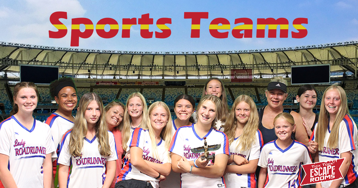 Sports Teams - Tick Tock Escape Rooms